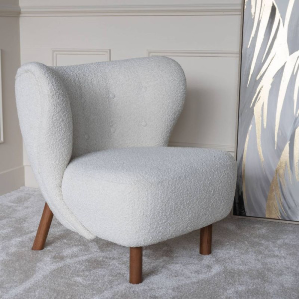 Wingback Occasional Chair – Cream Yorkshire, UK | United Furnishings