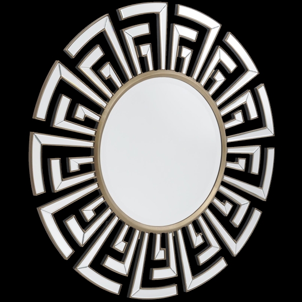 Claridge Deco Round Mirror Yorkshire, UK | United Furnishings