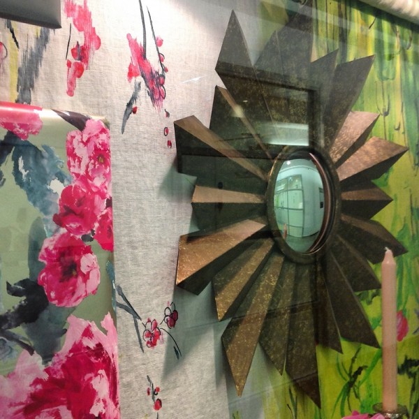 Star Antique Gold Coloured Metal Mirror Yorkshire, UK | United Furnishings