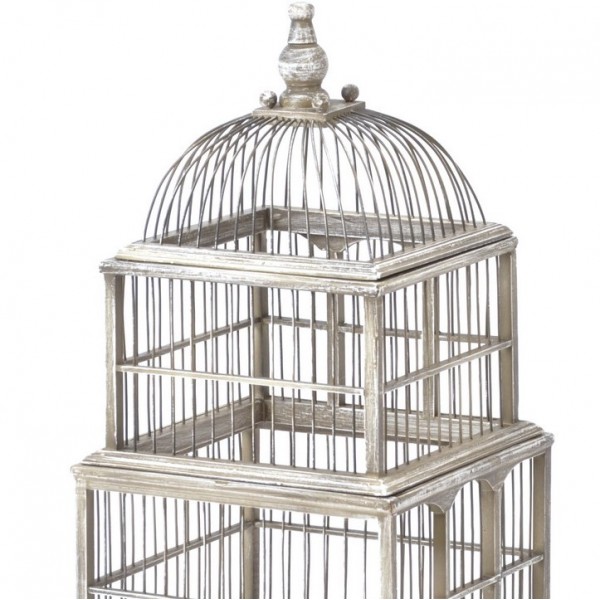 Tiered Square Birdcage Yorkshire, UK | United Furnishings
