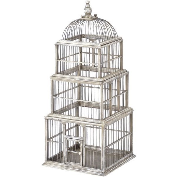 Tiered Square Birdcage Yorkshire, UK | United Furnishings